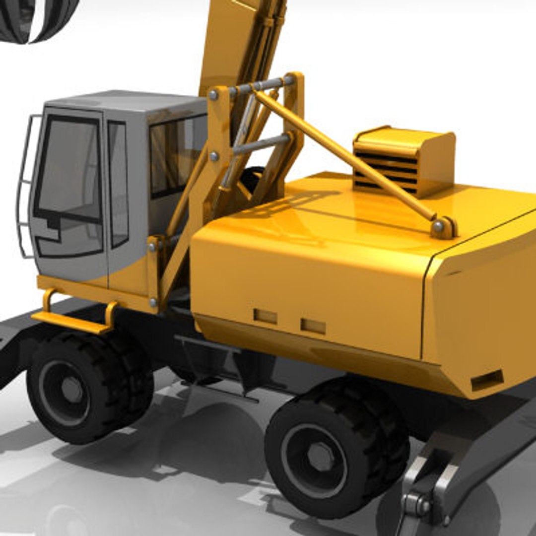 maya hydraulic excavator