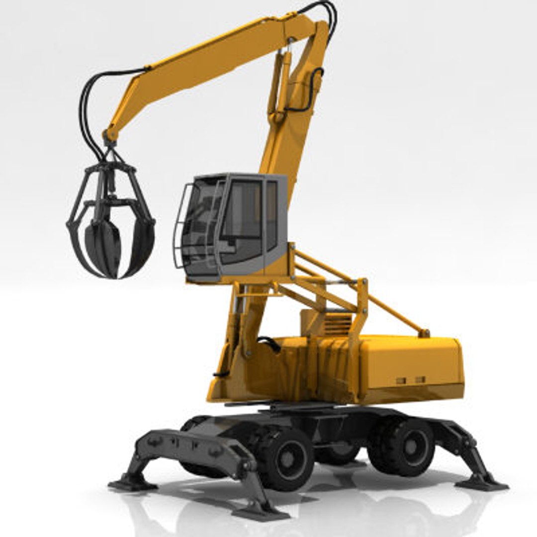 maya hydraulic excavator