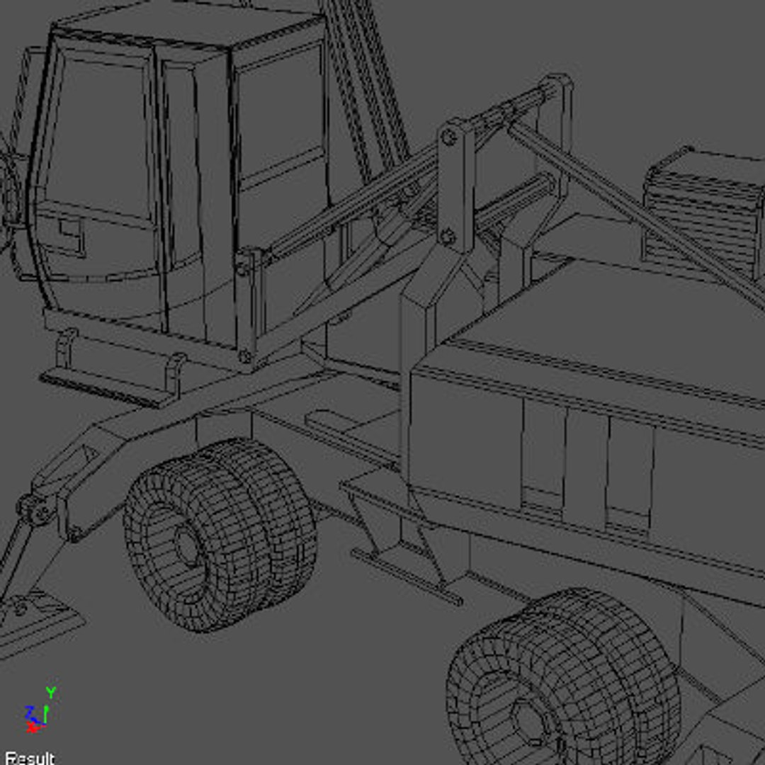 maya hydraulic excavator