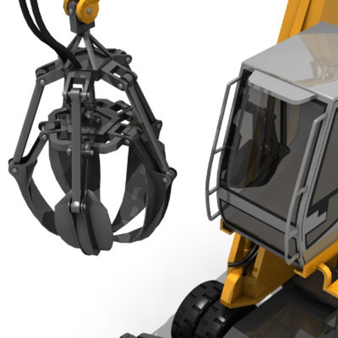 maya hydraulic excavator