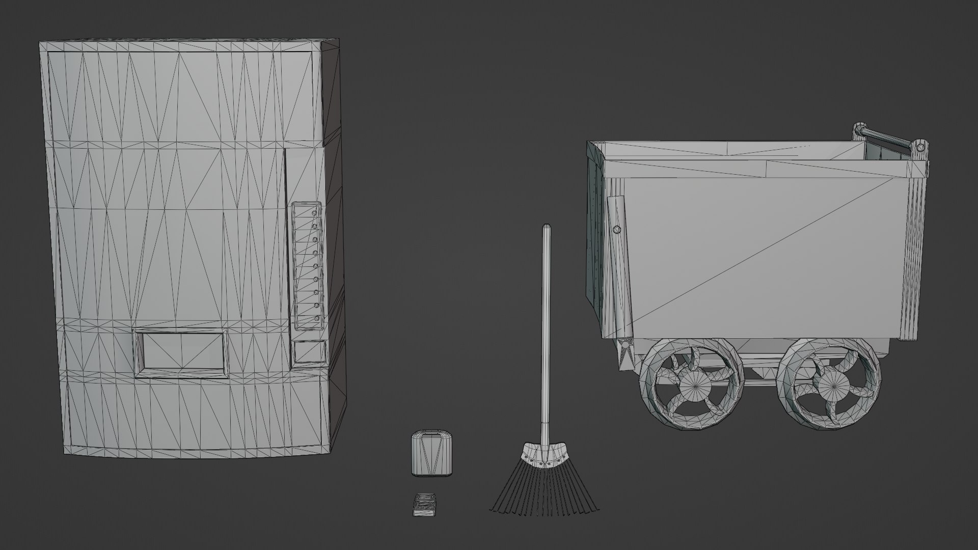 3D Various Props Pack Model - TurboSquid 2010421