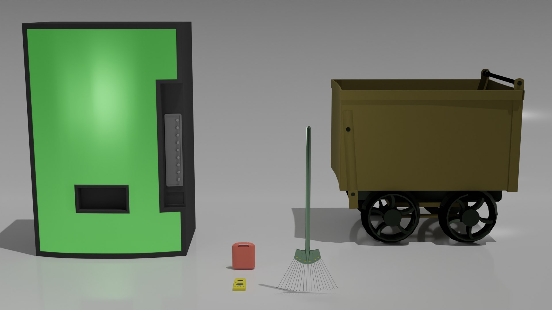 3D Various Props Pack Model - TurboSquid 2010421