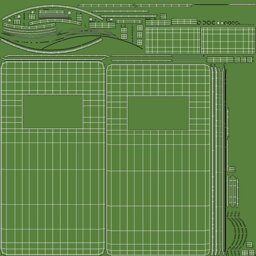 3D Green Tactical Shield Model - TurboSquid 2185505