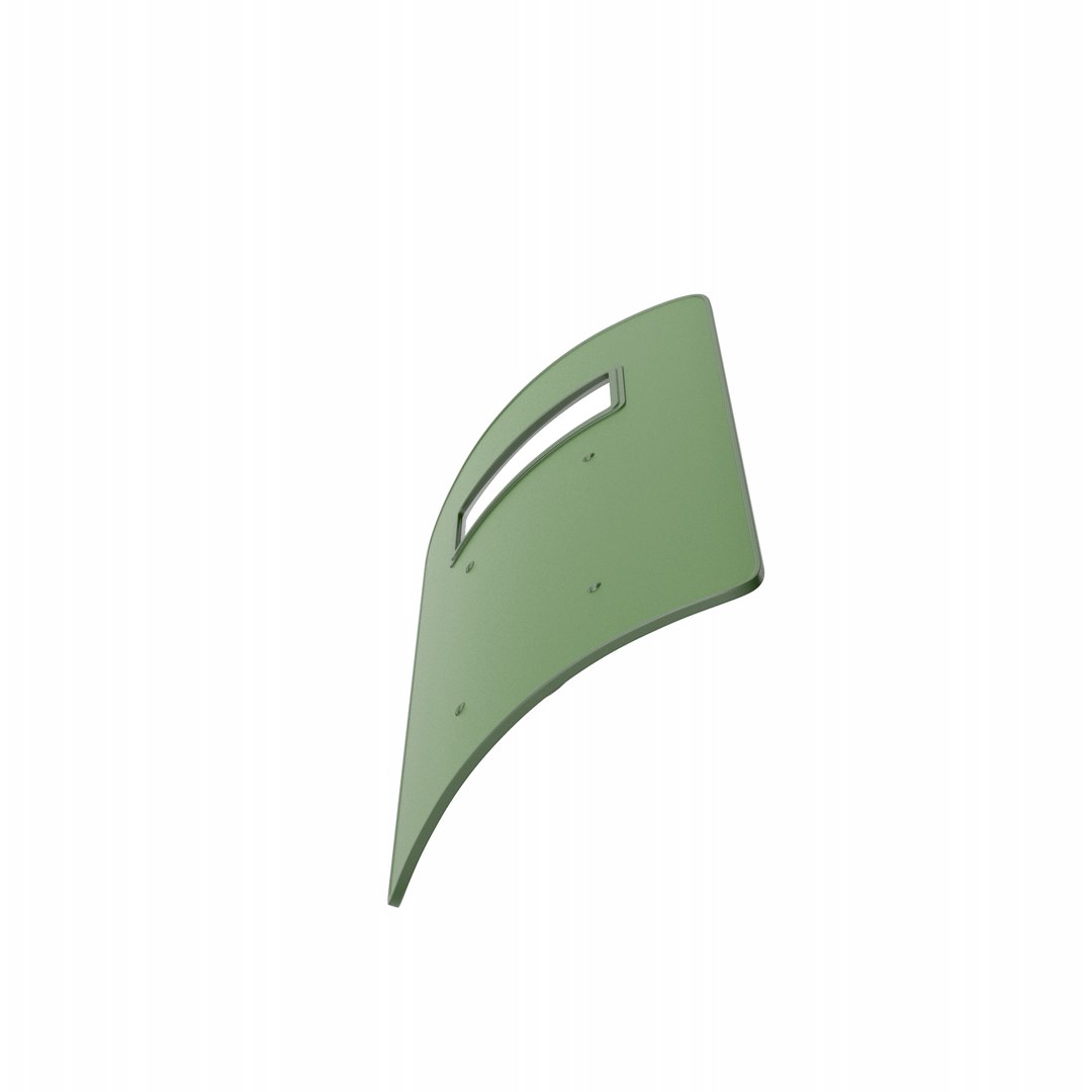 3D Green Tactical Shield Model - TurboSquid 2185505