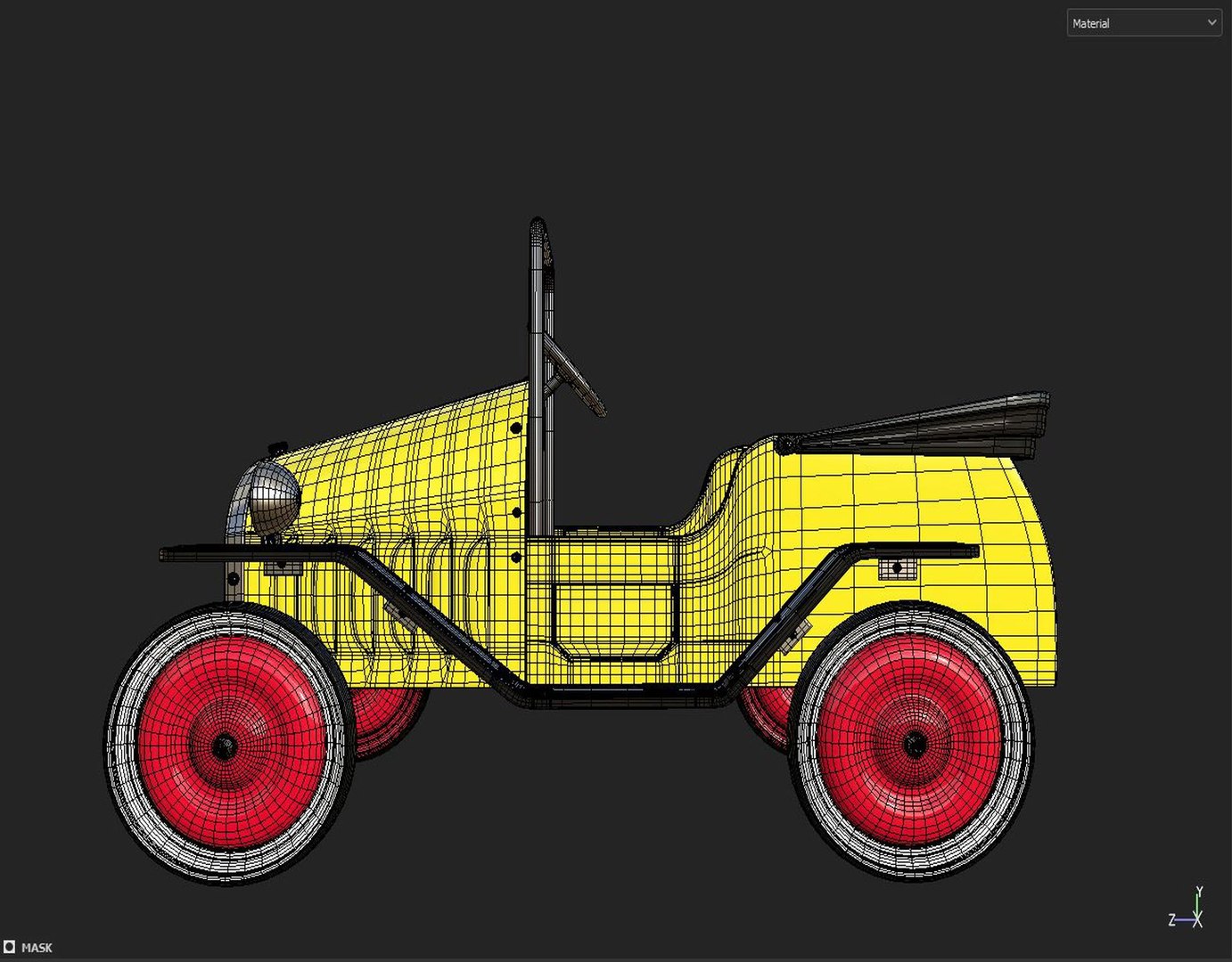 Toy Car 3D Model - TurboSquid 2397652