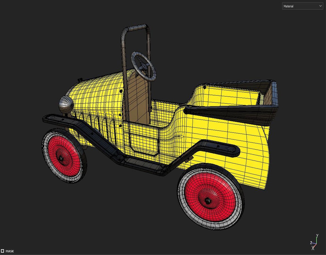 Toy Car 3D Model - TurboSquid 2397652