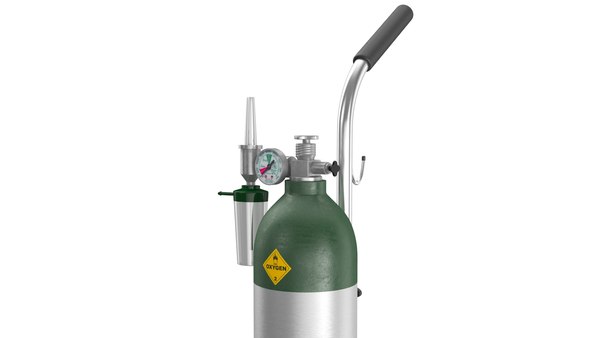 3D real oxygen tank - TurboSquid 1427847