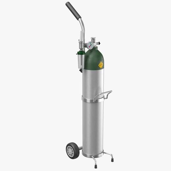 3D real oxygen tank - TurboSquid 1427847