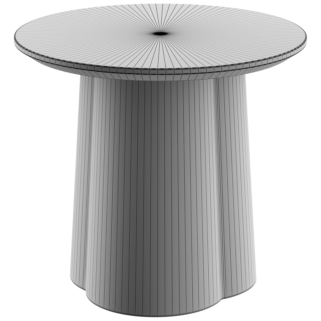 3D Model Polly Round Side Table By Interior Secrets - TurboSquid 2224739