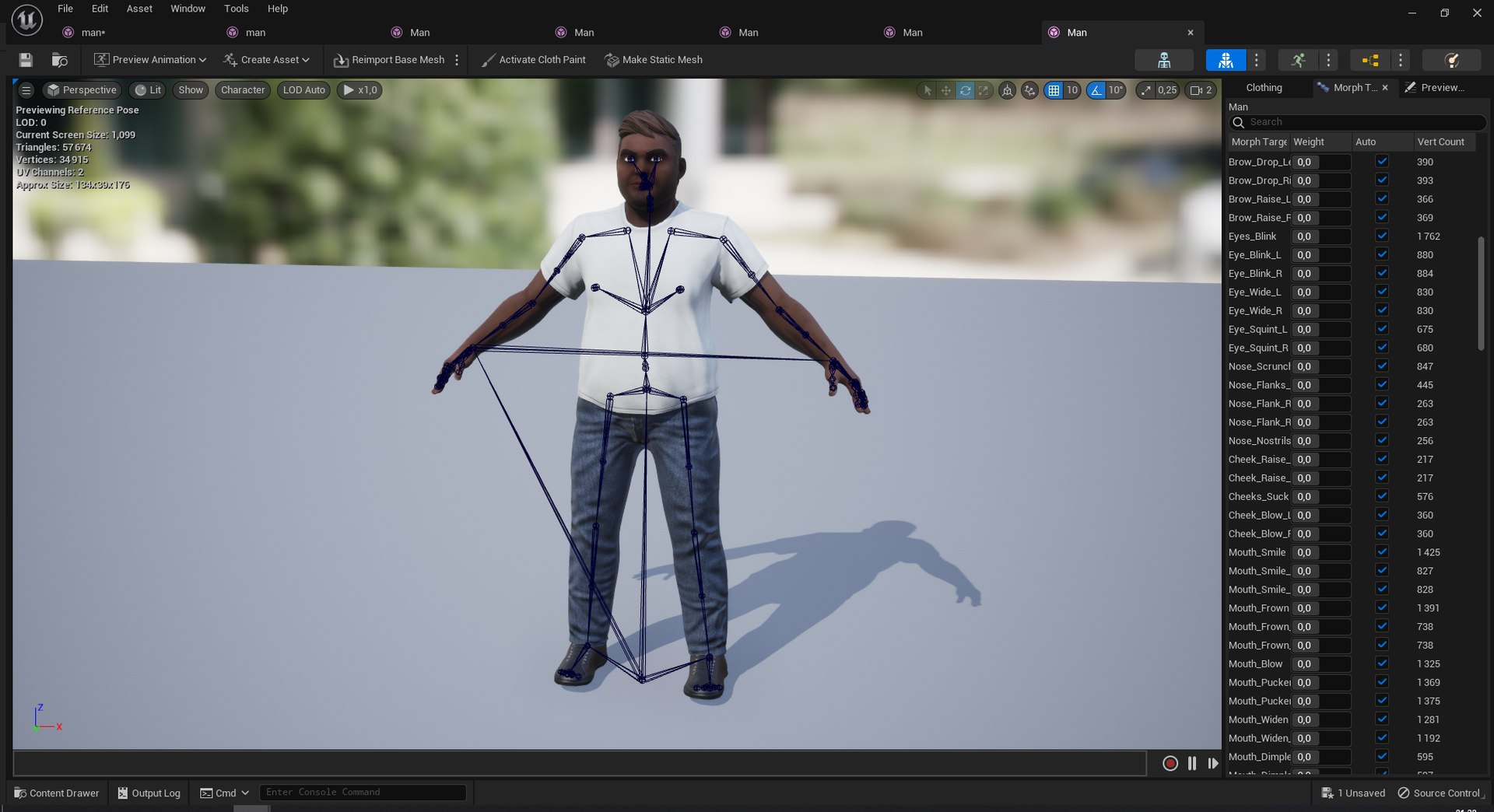 Simple Basic Black Man 3D Model - TurboSquid 2270874