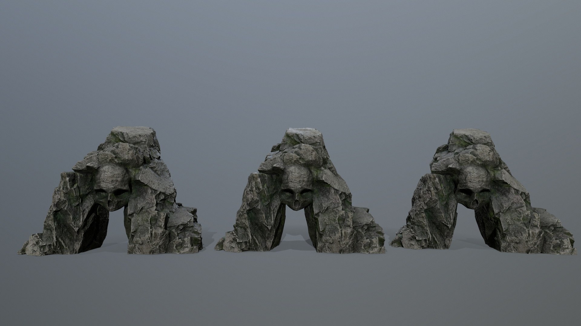 Skull Cave Model - TurboSquid 1744205