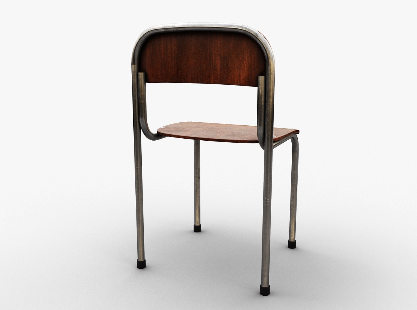 Single School Chair Model - TurboSquid 1779171