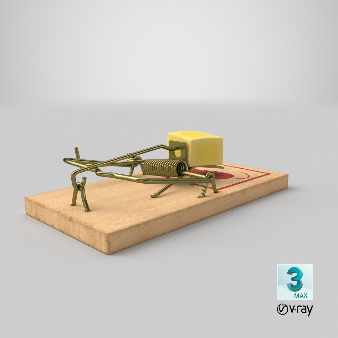 3D Model Mousetrap - TurboSquid 2002715