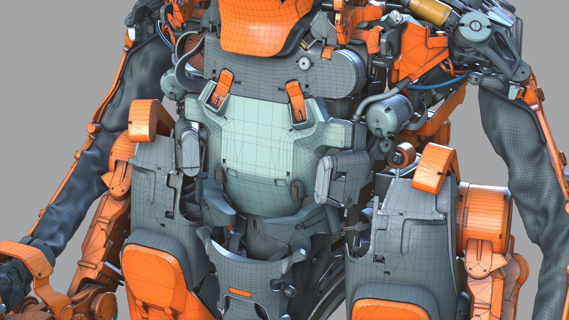 3D Mech Based On Concept Art Of Brian Sum Model - TurboSquid 2233469