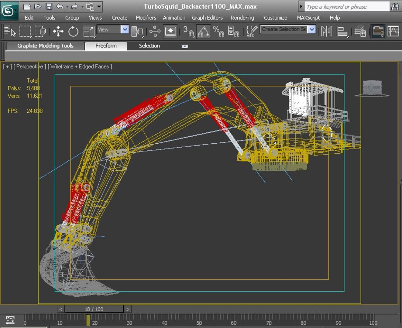 3d Model Backacter 1100