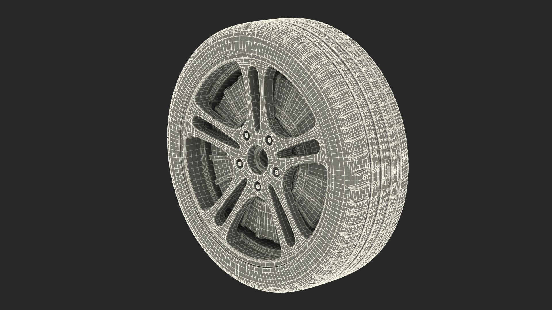 In-Hub Electric Motor Wheel System 3D Model - TurboSquid 2396088