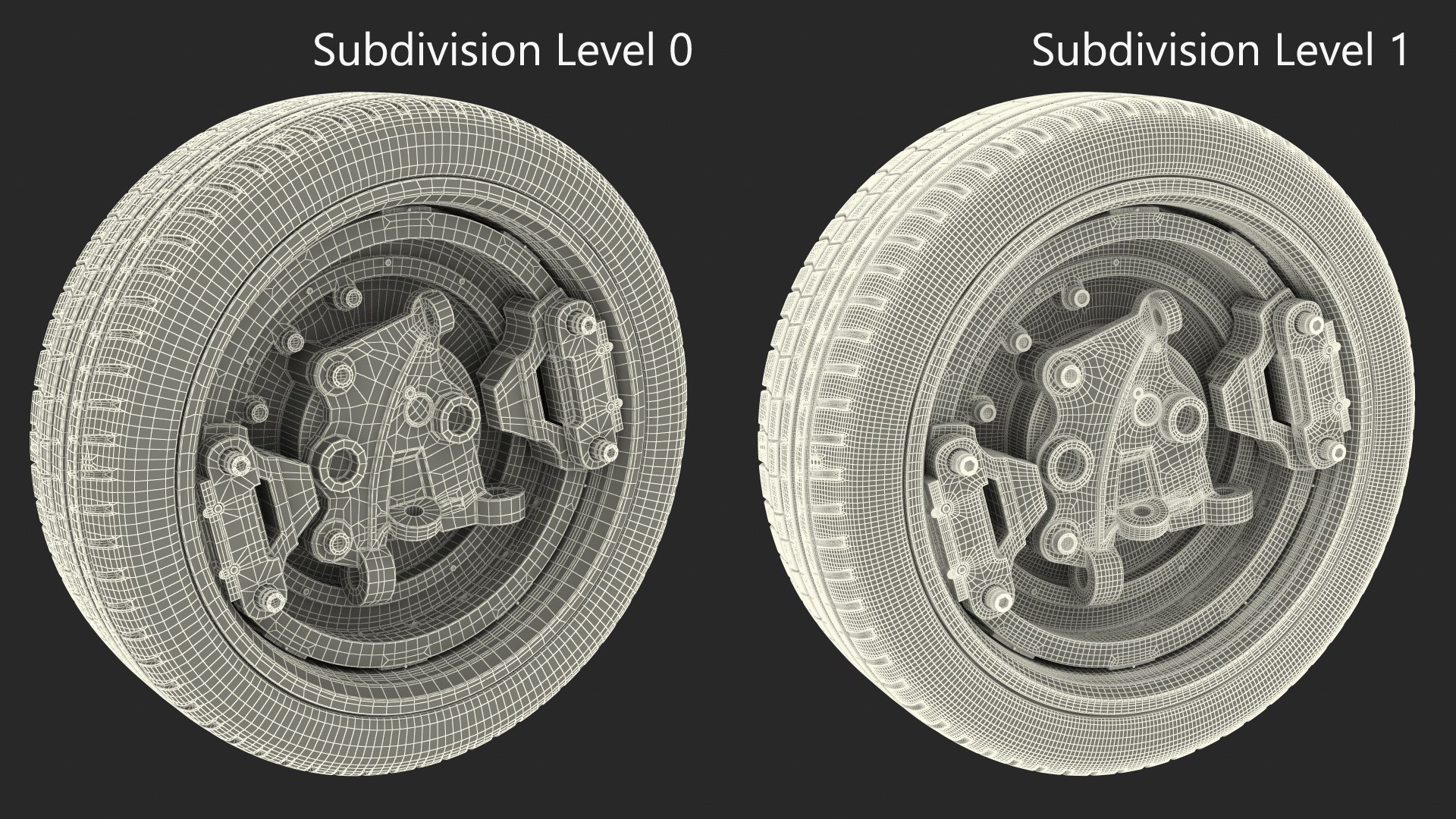 In-Hub Electric Motor Wheel System 3D Model - TurboSquid 2396088