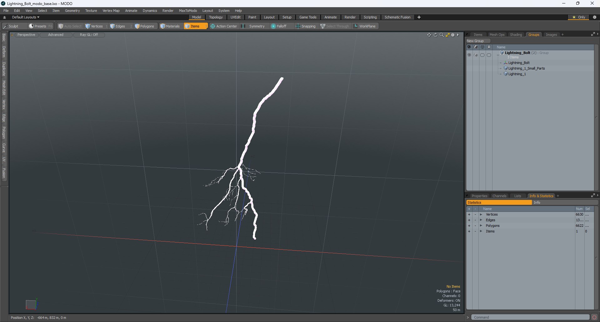 Lightning Bolt Model - TurboSquid 2299952