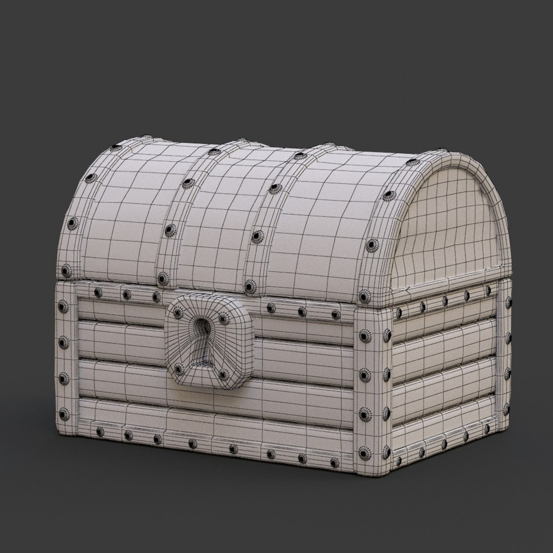 Chest Model - TurboSquid 1353642