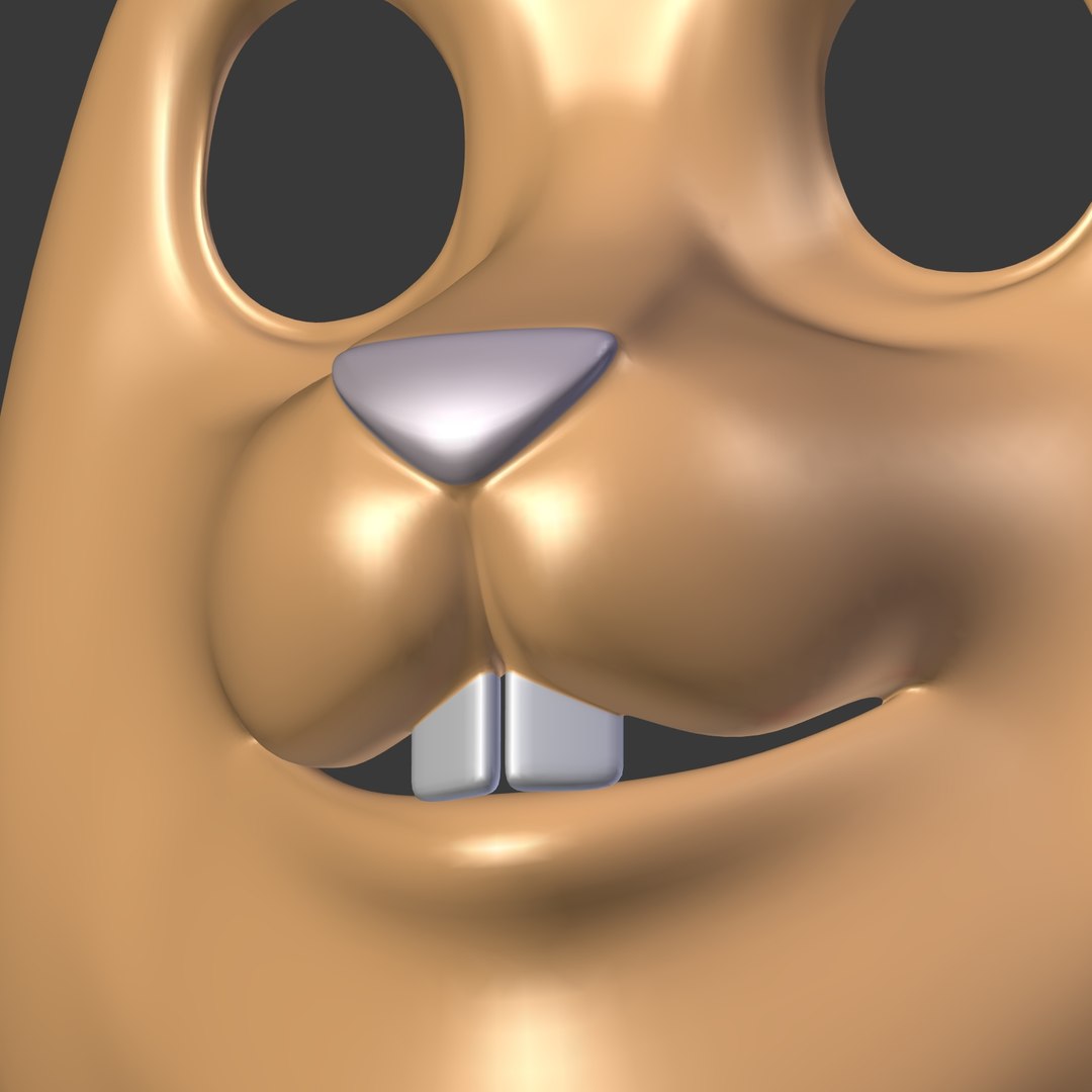 Rabbit Mask 3D Model - TurboSquid 1455014