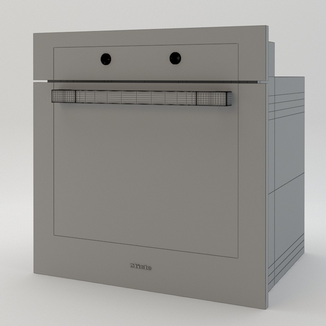 3d Model Miele Oven
