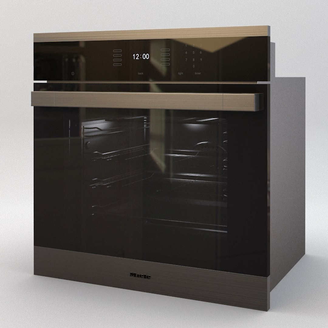3d Model Miele Oven