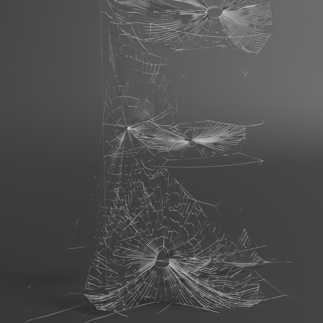 3D Model Web Letter E - TurboSquid 1305188