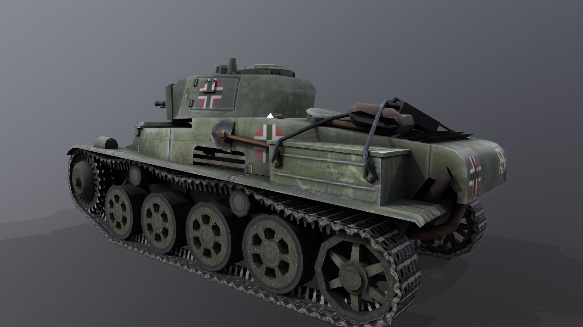 Toldi I Light Tank Model - TurboSquid 2180698