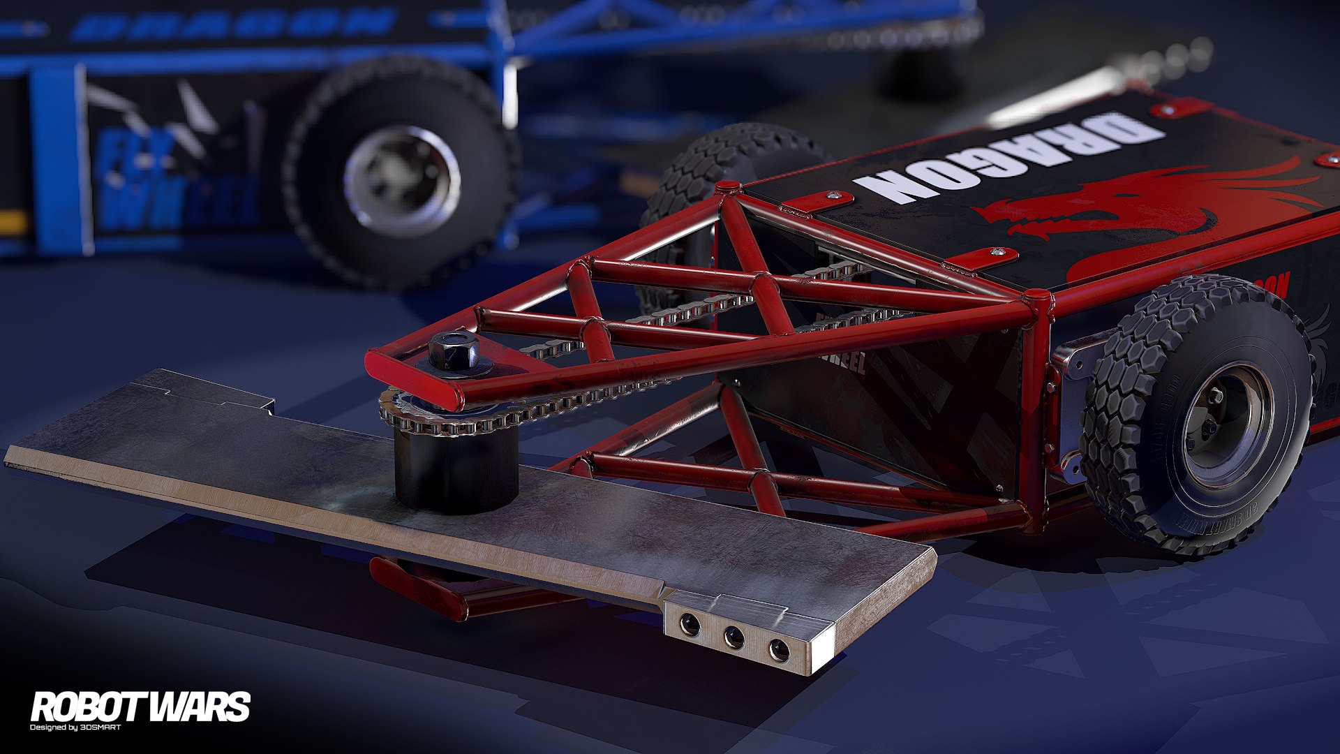 Robot Wars: Tombstone GameReady Asset 3D Model - TurboSquid 1734579