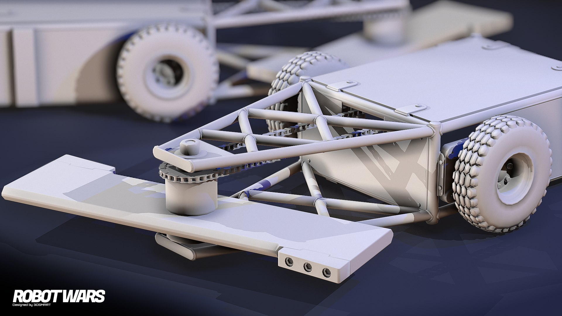 Robot Wars: Tombstone GameReady Asset 3D Model - TurboSquid 1734579