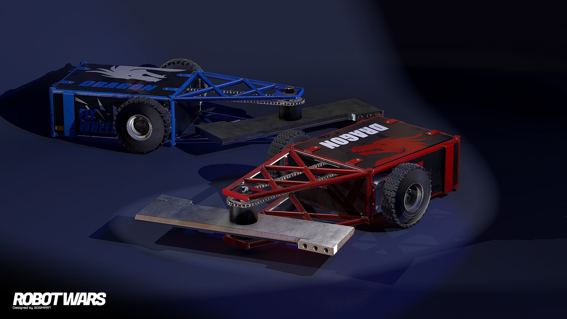 Robot Wars: Tombstone GameReady Asset 3D Model - TurboSquid 1734579