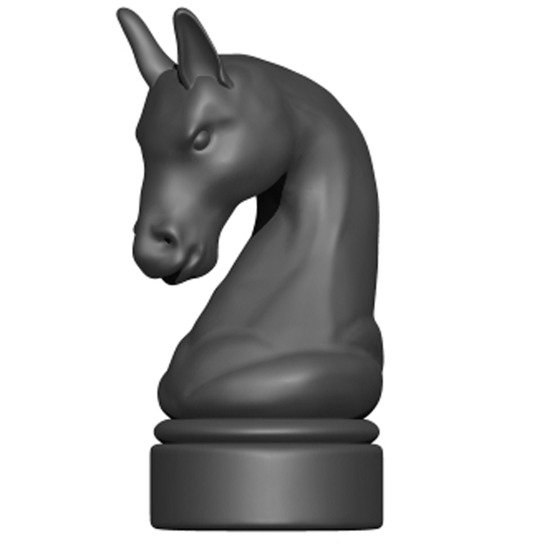 3D Chess Horse Model - TurboSquid 1998003