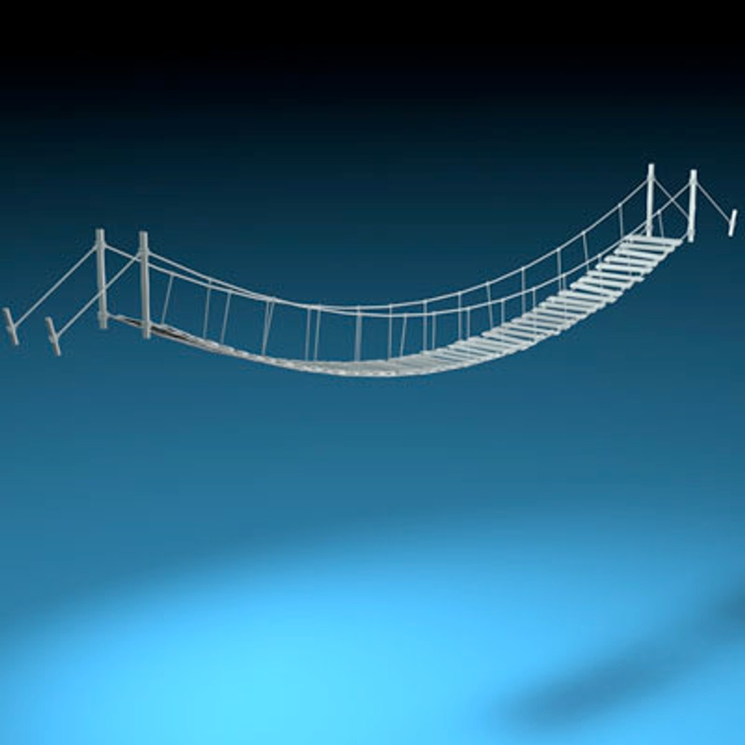 Rope Bridge C4d