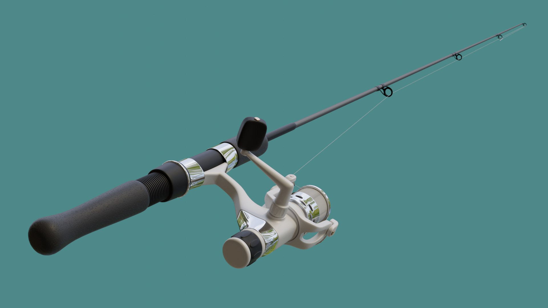 Fish Rod 3D - TurboSquid 1651142