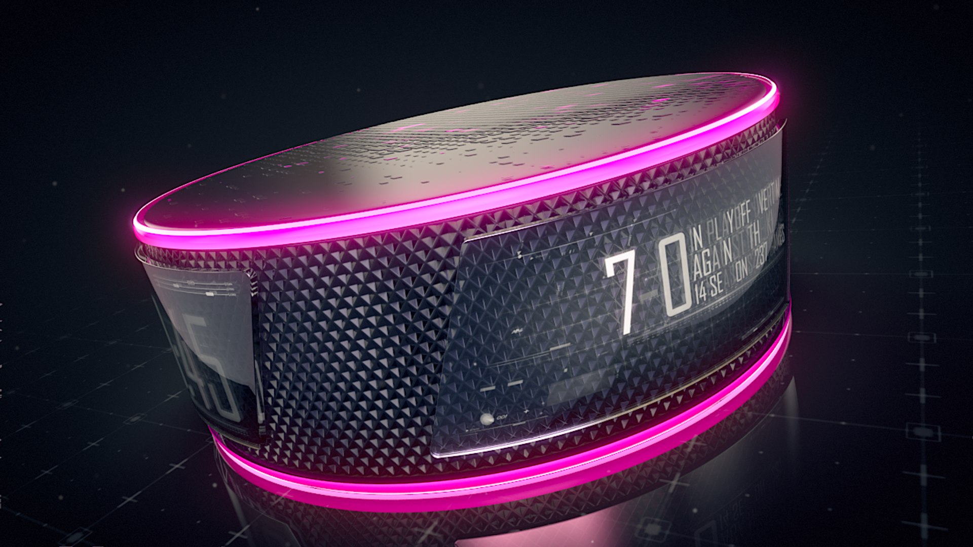 3d Hockey Puck Concept