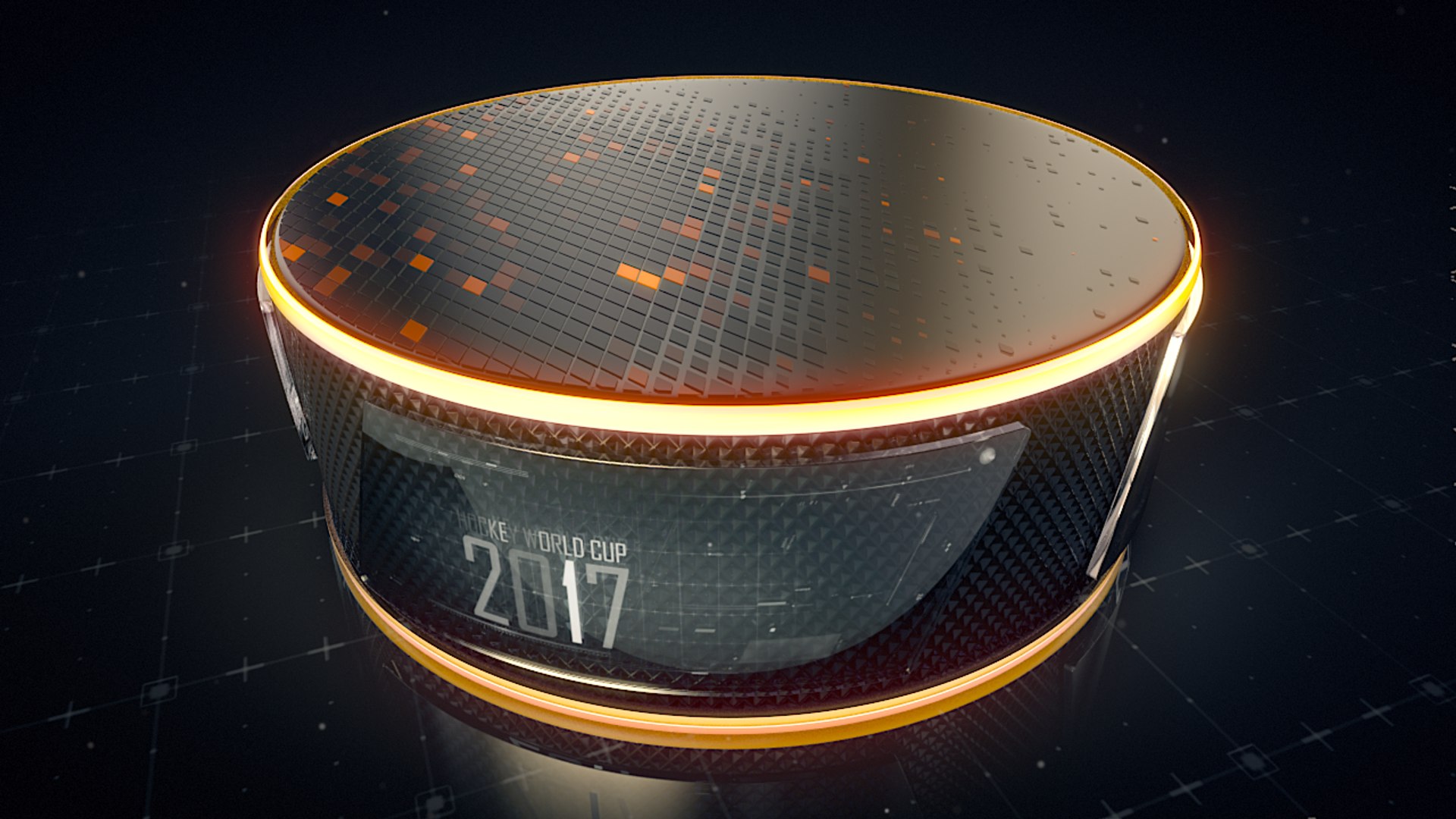 3d Hockey Puck Concept