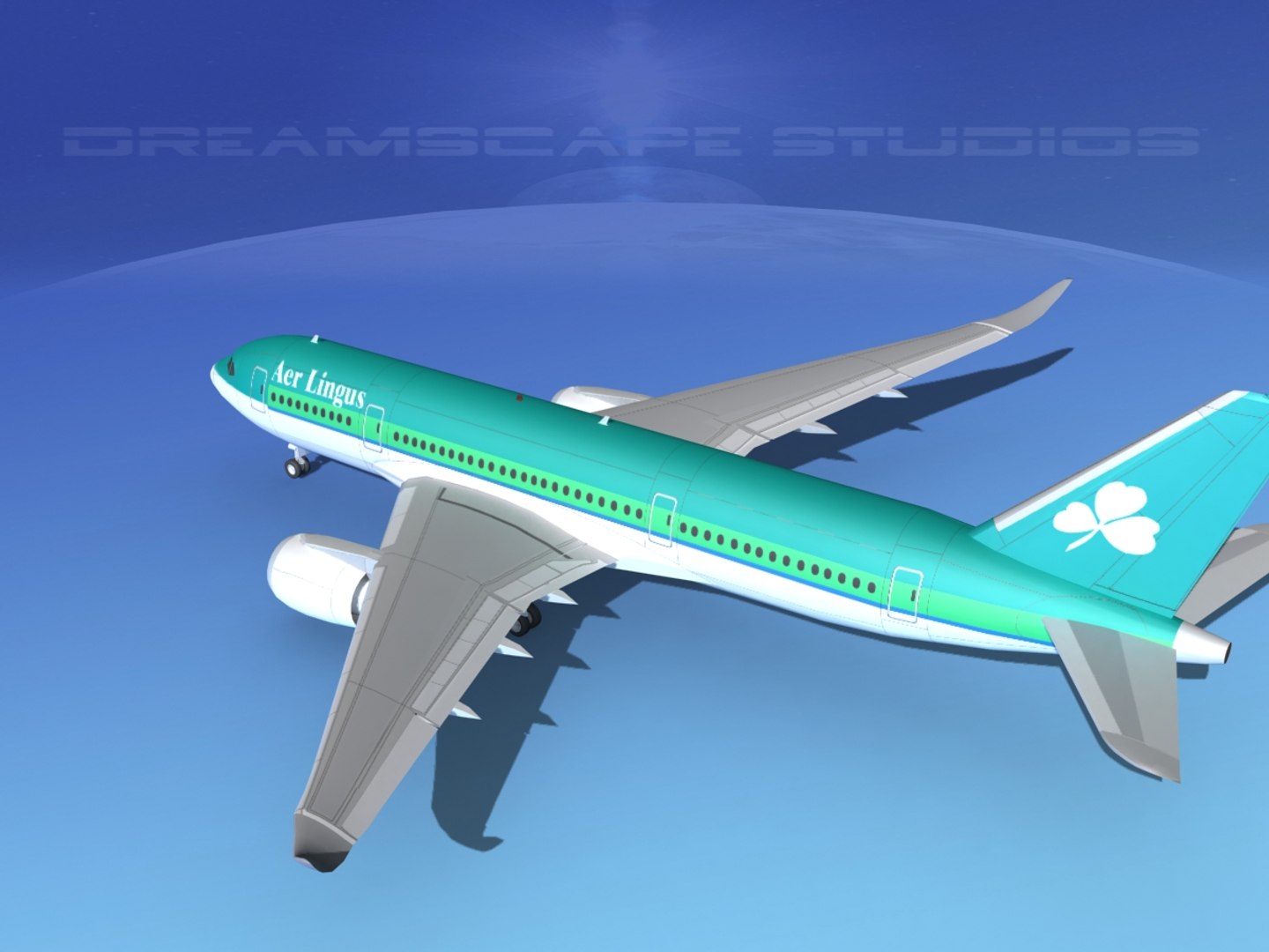 Airbus A350 3d Model
