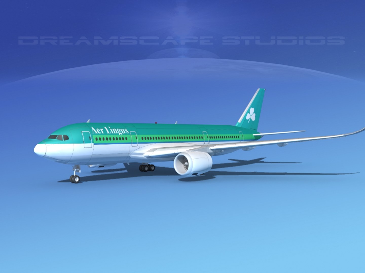 Airbus A350 3d Model