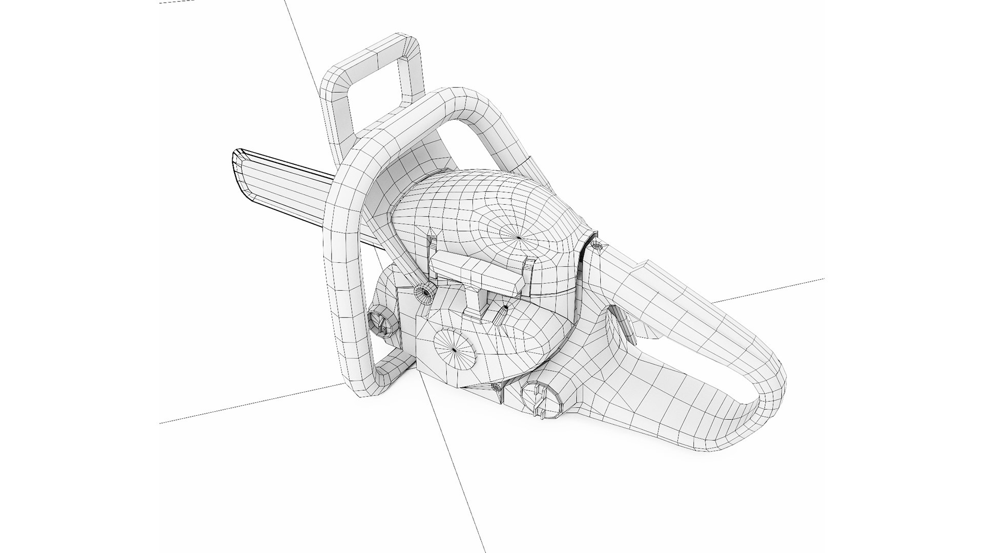 Chainsaw 3d model 3D model - TurboSquid 2181660