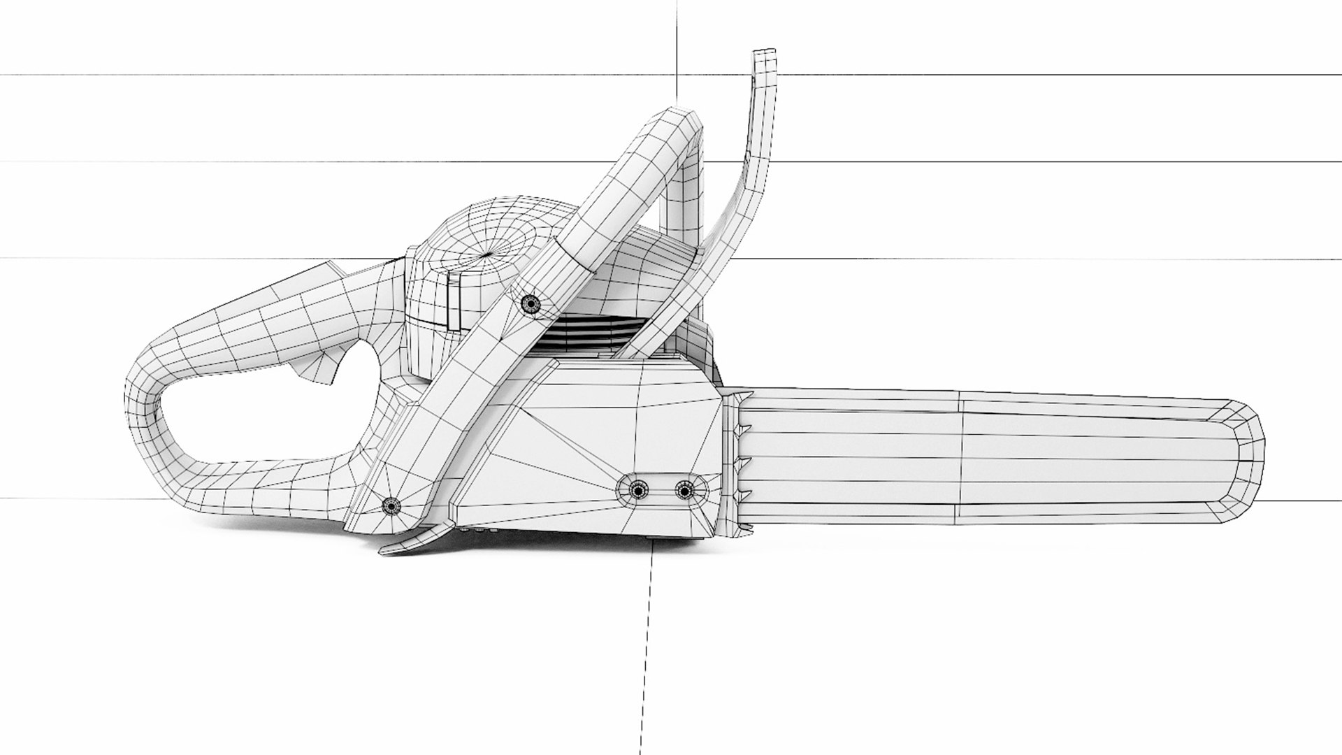 Chainsaw 3d model 3D model - TurboSquid 2181660