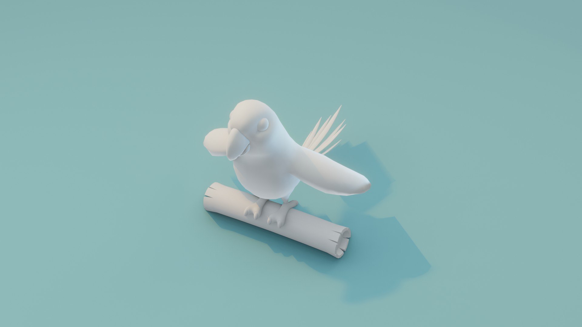 3D Cartoon Ara Parrot Animated And Rigged Base Mesh Model - TurboSquid ...