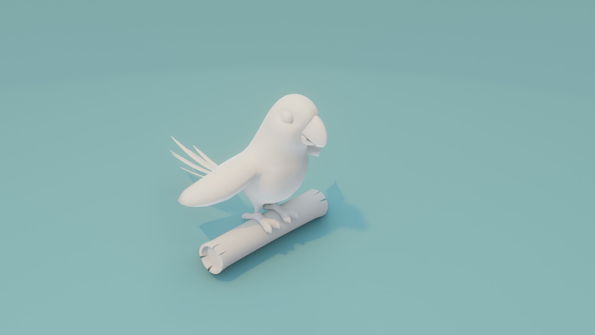 3D Cartoon Ara Parrot Animated And Rigged Base Mesh Model - TurboSquid ...