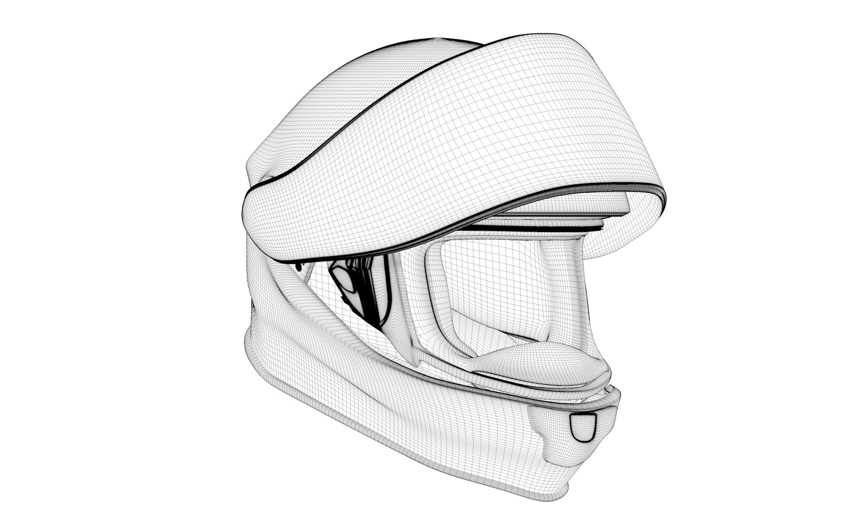 3D Motorcycle Helmet L 2026 Model - TurboSquid 2099882