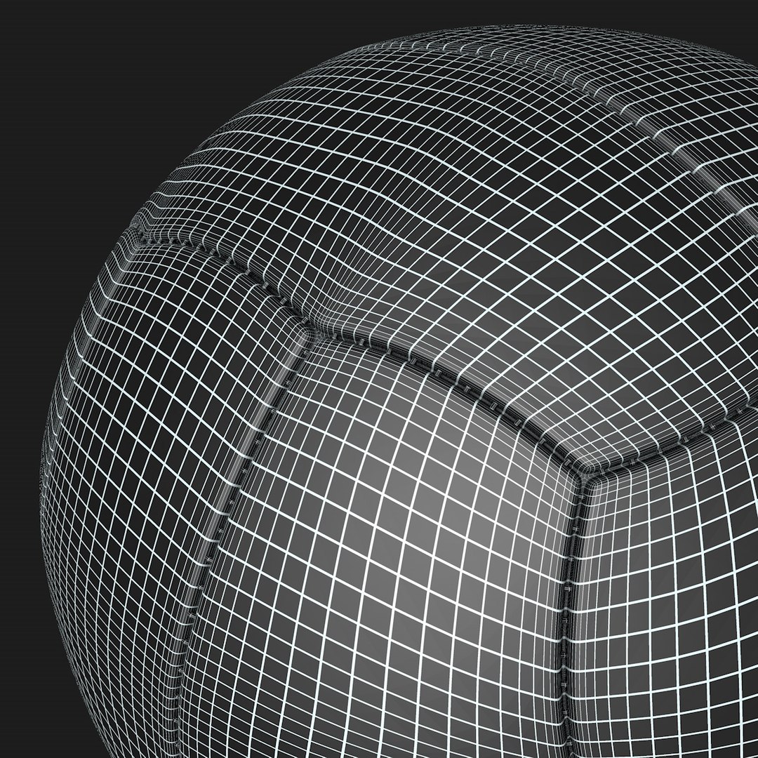 3d model vintage soccer ball