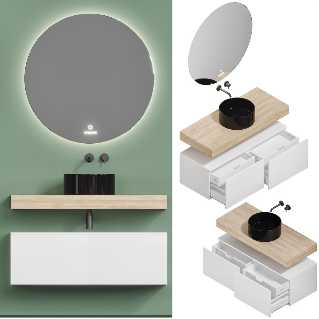 Stworki Olborg 100-120 And Mirror Malme 3D - TurboSquid 2189591