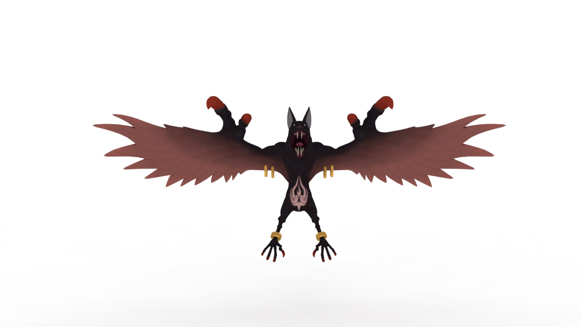 Bat Rigged And Animated 3D Model - TurboSquid 2336785