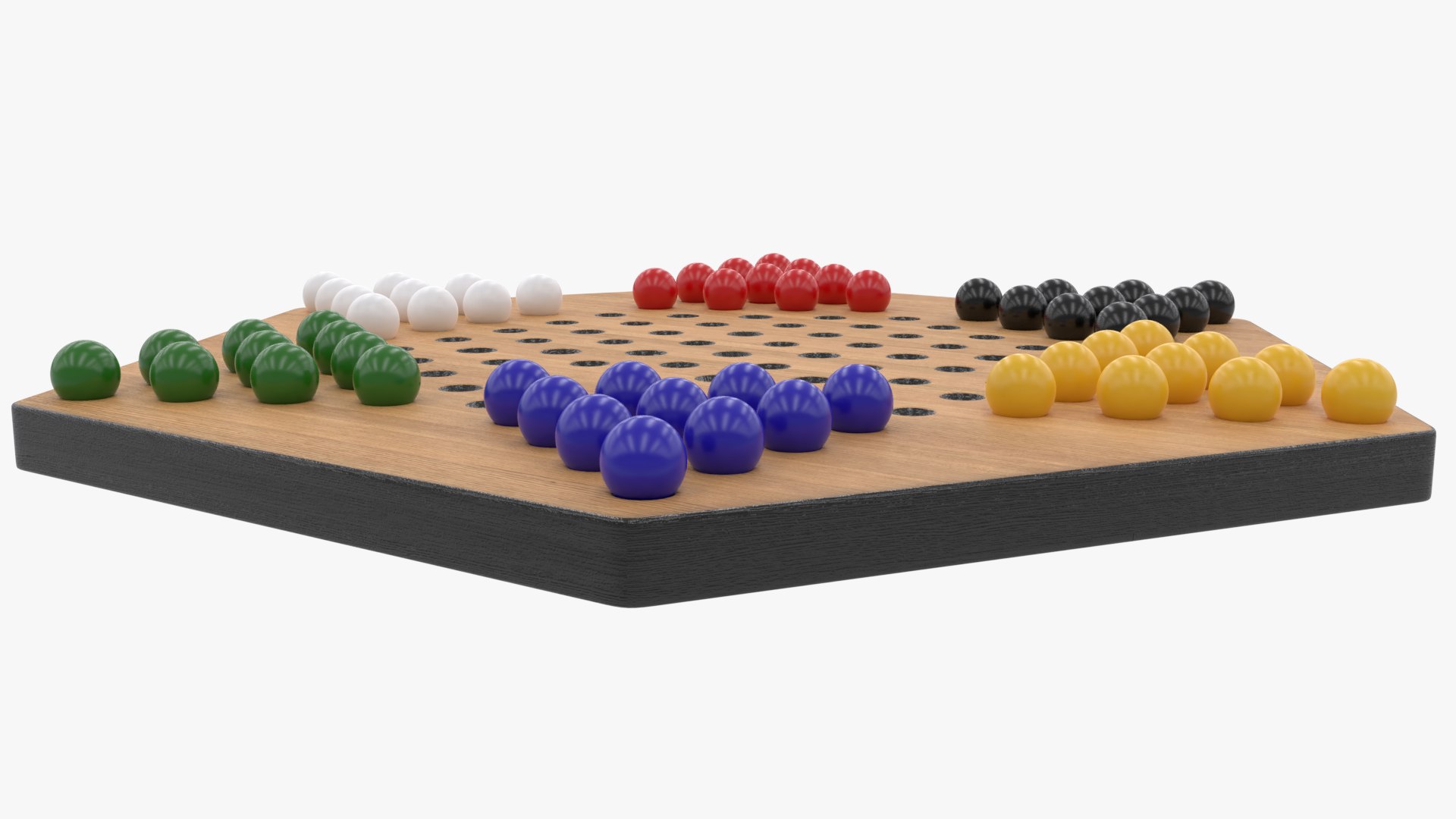 3D Chinese Checkers Colored Balls - TurboSquid 1696863