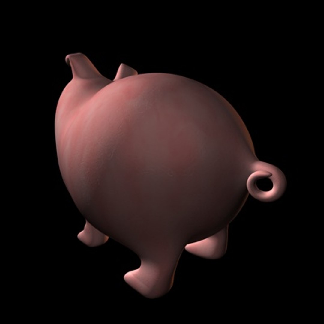 Cartoon Pig C4d
