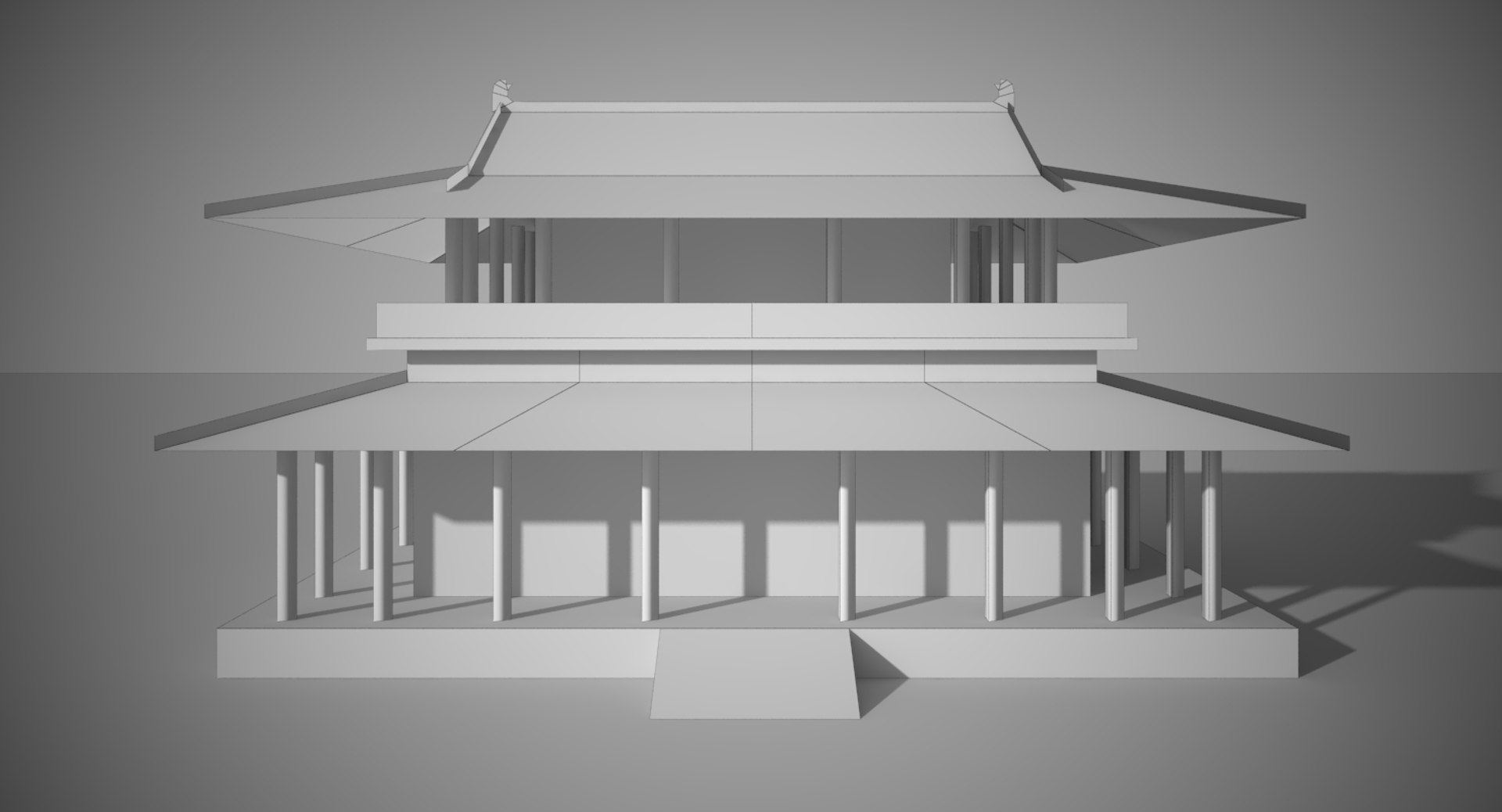 Chinese Palace Model - TurboSquid 1154870