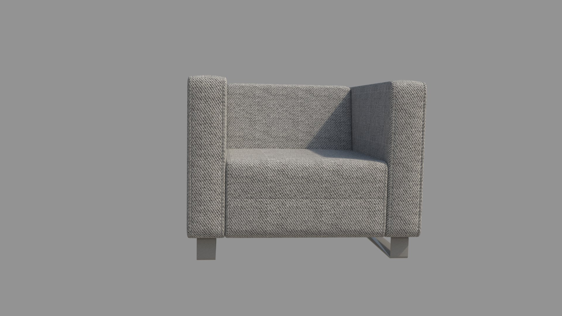 Sofa Single 3D Model - TurboSquid 1975957